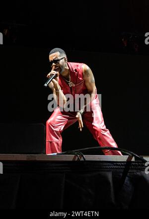 Birmingham, UK, 14/03/2024, Mario supporting Ne-Yo at Resorts World ...