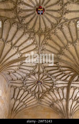 The Hall Staircase at Christ Church, Oxford, England, appears in the ...