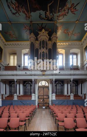 Sheldonian Theatre interior. Oxford university. Oxford. England Stock ...