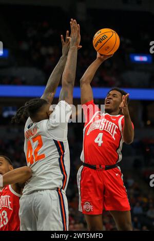 Ohio State guard Dale Bonner, left, and forward Jamison Battle (10 ...