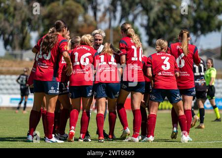 Brisbane, Australia. 16th Mar, 2024. Labor candidate Margie Nightingale ...