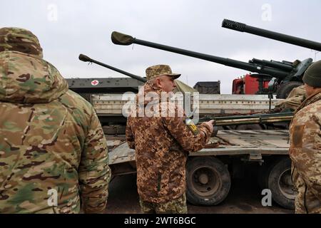 Non Exclusive: ODEA, UKRAINE - MARCH 14, 2024 - Commander of the ...