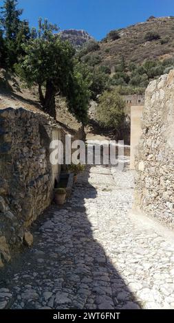 Kato Moni Preveli, the lower preveli Monastery on the island of Crete ...