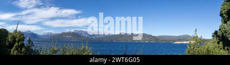 wavy river in forest in green summer. Amata river in Latvia, view from ...