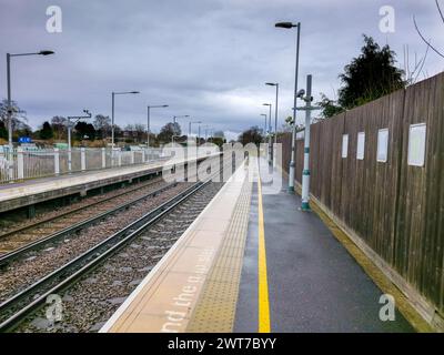 Littlehaven railway station, Horsham West Sussex Stock Photo - Alamy