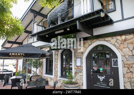 The Lord Lyndoch restaurant and bar in the Barossa Valley town of ...