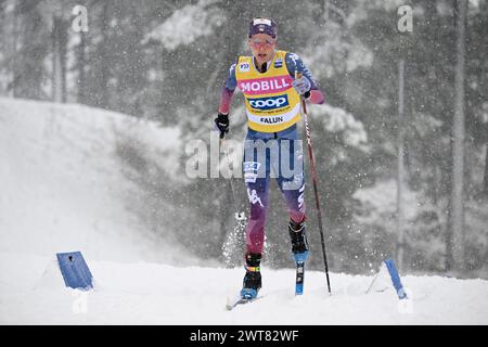 Jessie Diggins (USA) during FIS Cross Country World Cup, Engadin ...