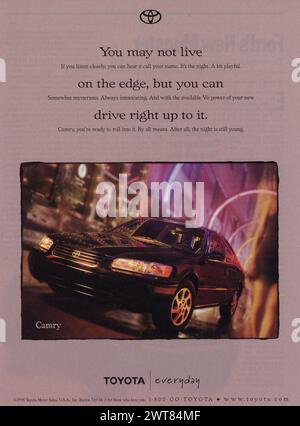 Vintage "Time" Magazine 8 March 1999 issue advert, USA Stock Photo - Alamy