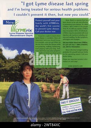 Vintage "Time" Magazine 8 March 1999 issue advert, USA Stock Photo - Alamy