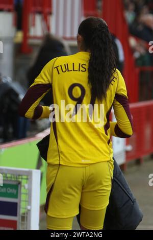 Phallon Tullis-Joyce of Manchester United Women FC seen in action ...