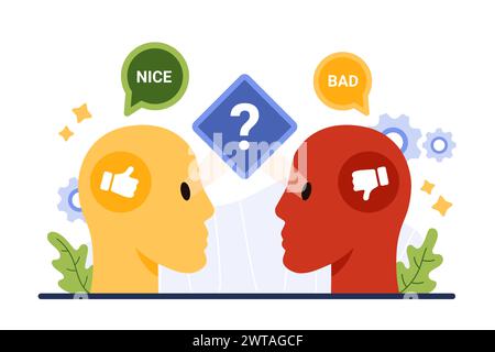 Difference of perception and points of view, metaphor, parable story ...