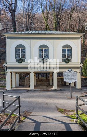 The Baths at Berkeley Springs, West Virginia USA Stock Photo - Alamy