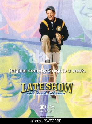 THE LATE SHOW WITH DAVID LETTERMAN, David Letterman, 1998, 1993-present ...