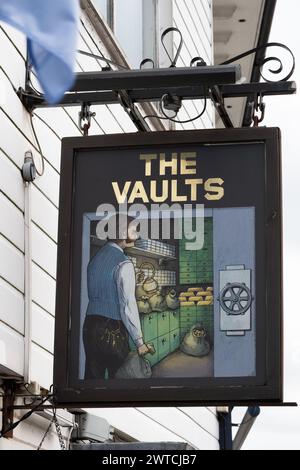 The Vaults pub, Knowle, West Midlands, England, UK Stock Photo - Alamy