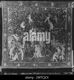 Children playing among trellises. Giulio Romano (Italian, 1492/99-1546 ...