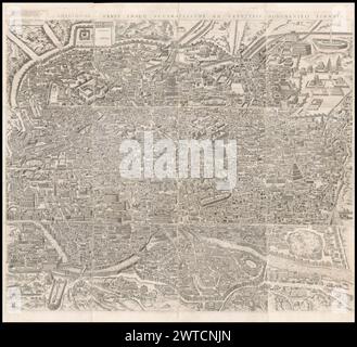 Map of Rome 1830 Stock Photo - Alamy
