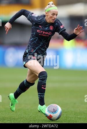 Manchester City's Chloe Kelly during the Women's Super League match at ...