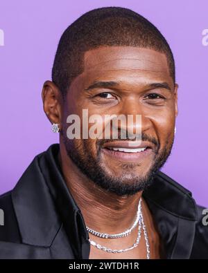 Usher arrives at the 55th NAACP Image Awards on Saturday, March 16 ...
