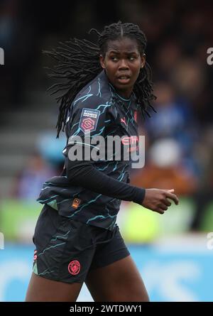 Manchester City's Khadija Shaw during the Barclays Women's Super League ...