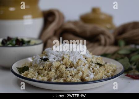 Proso millet uppuma, also known as Pani Varagu Upma or Millet Uppittu ...