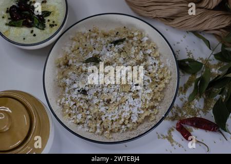 Proso millet uppuma, also known as Pani Varagu Upma or Millet Uppittu ...
