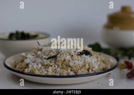Proso millet uppuma, also known as Pani Varagu Upma or Millet Uppittu ...