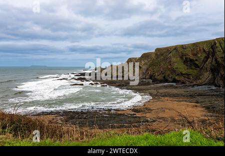 Rock formations of the Crackington Formation of the Devon Heritage ...