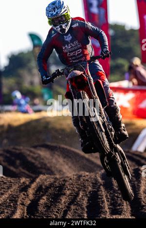 Wonthaggi, Australia, 17 March, 2024. Wilson Todd of QLD driving HONDA ...