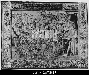 The death of Ahab - 1 Kings 22 Stock Photo - Alamy