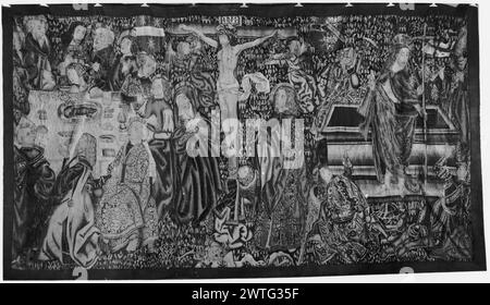 Crucifixion, Last Supper (institution of Eucharist), and Resurrection ...