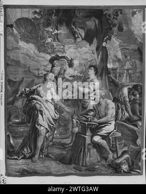 Thetis hands Achilles his new armor, Bernard Picart (workshop or ...