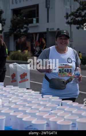 Los Angeles Marathon 2024 Stock Photo - Alamy