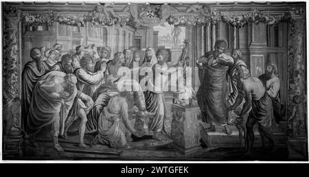 SS. Paul and Barnabas at Lystra. Raphael (Italian, 1483-1520) (designed ...