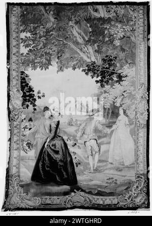 Dance. Watteau, Jean Antoine (French, 1684-1721) (designed after ...