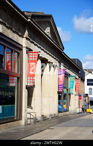 Entrance to The Guildhall shopping centre along Queen Street in the ...