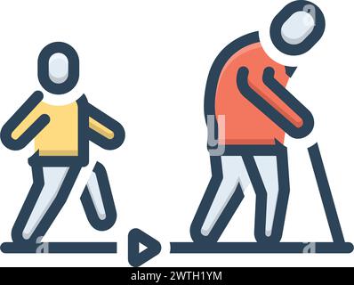 Icon for end of life, lifespan Stock Vector Image & Art - Alamy