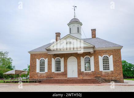 The “Historic Triangle” Historical Colonial Williamsburg in Virginia ...