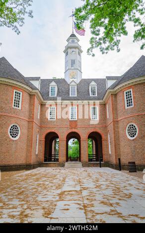 The “Historic Triangle” Historical Colonial Williamsburg in Virginia ...