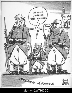Cartoon - French Foreign Legion. John Collins (1917-2007 Stock Photo ...