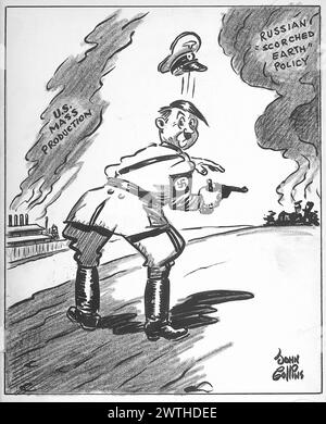 Cartoon - Smoke Signals. John Collins (1917-2007 Stock Photo - Alamy