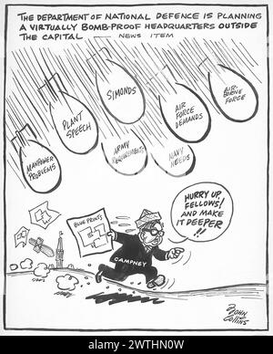 Cartoon - Air Raid. John Collins (1917-2007 Stock Photo - Alamy