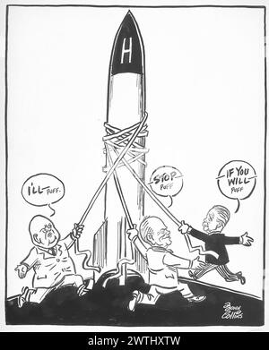 Cartoon - Maypole Dance. John Collins (1917-2007 Stock Photo - Alamy