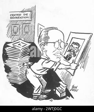 Cartoon - Untitled. John Collins (1917-2007 Stock Photo - Alamy