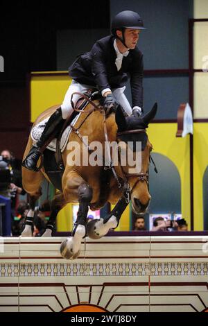 Gilles Thomas of France during the Saut Hermes 2026 CSI5 on March 21 ...
