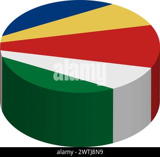 Seychelles 3D Rounded Flag Icon Button Vector Stock Vector Image & Art - Alamy