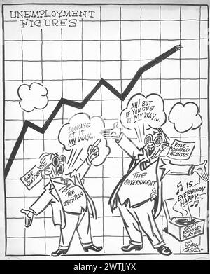 Cartoon - The Mountain and the Molehill. John Collins (1917-2007 Stock ...