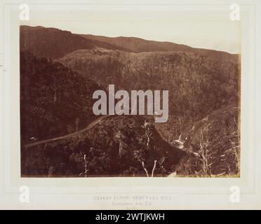 Drake's Elbow, Remutaka [Rimutaka] Hill, Featherston side, NZ wet collodion negatives ...