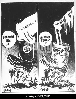 Cartoon - Another D-Day. John Collins (1917-2007 Stock Photo - Alamy