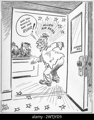 Cartoon - German Measles. John Collins (1917-2007 Stock Photo - Alamy