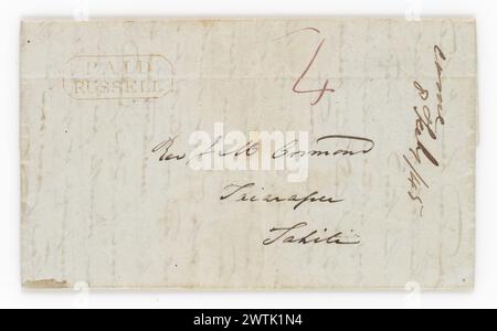 Pre-stamp entire letter Visual and Verbal Communication Stock Photo - Alamy